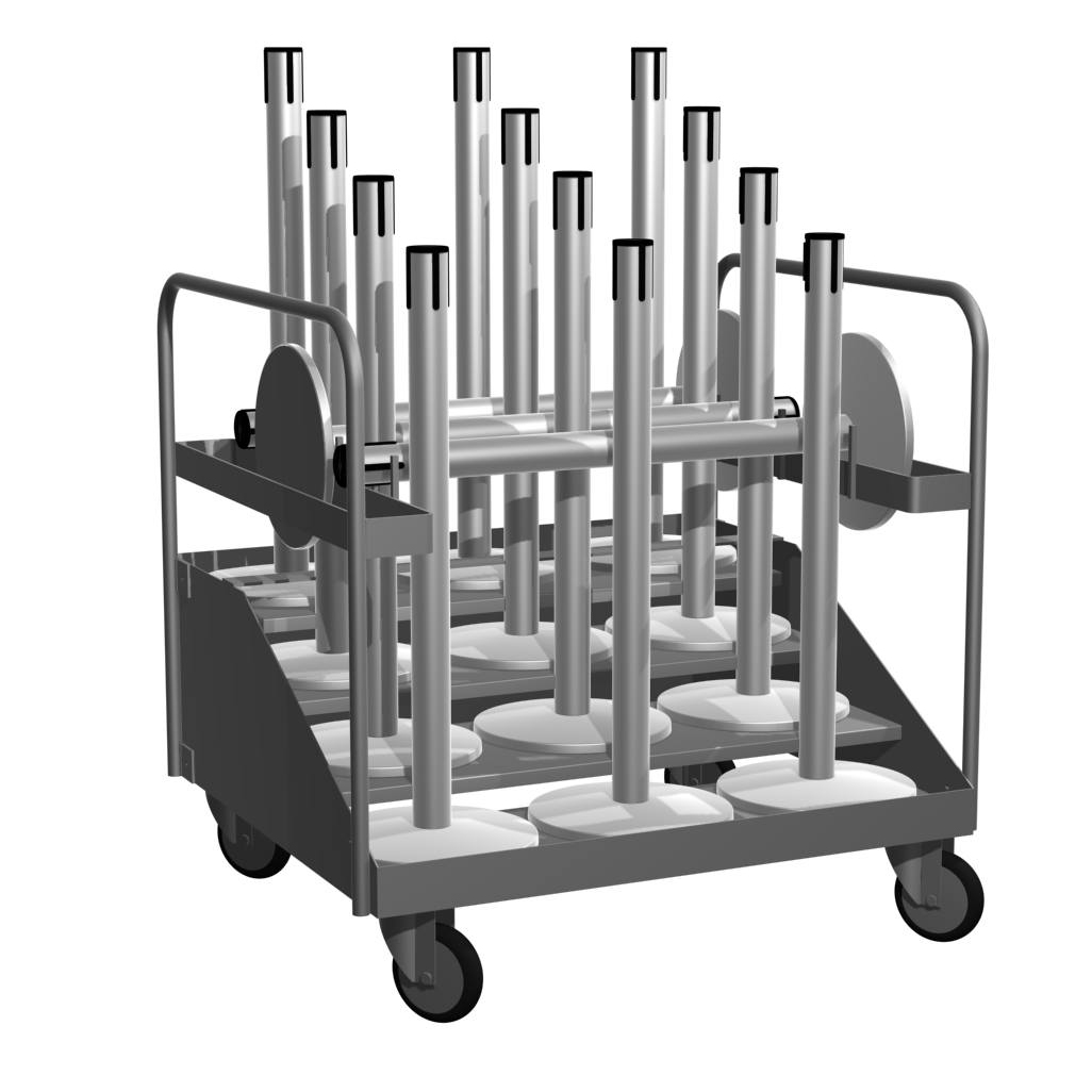 Tensabarrier® Post Storage Trolley